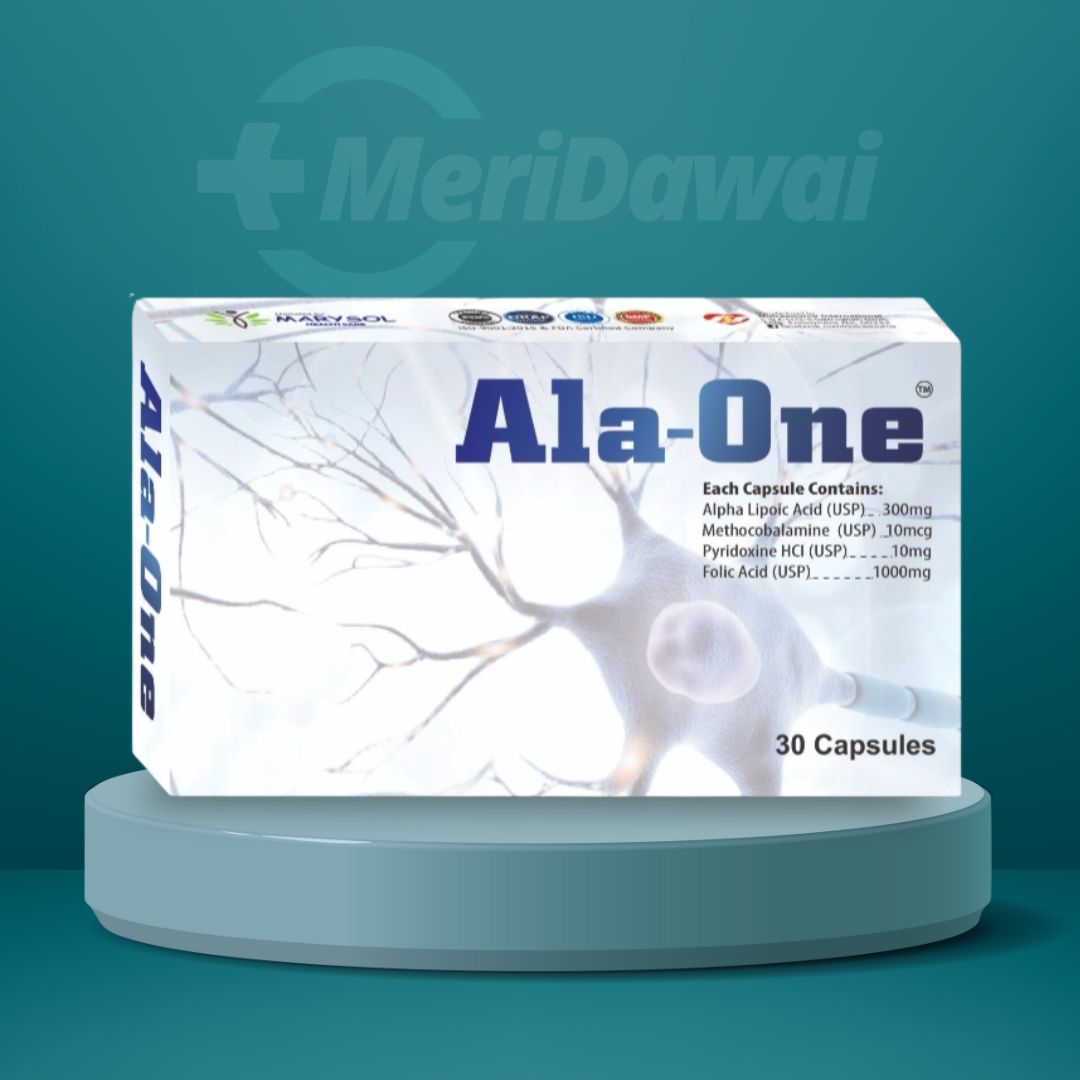 Ala One (Alpha Lipoic Acid) - Meri Dawai Pakistan